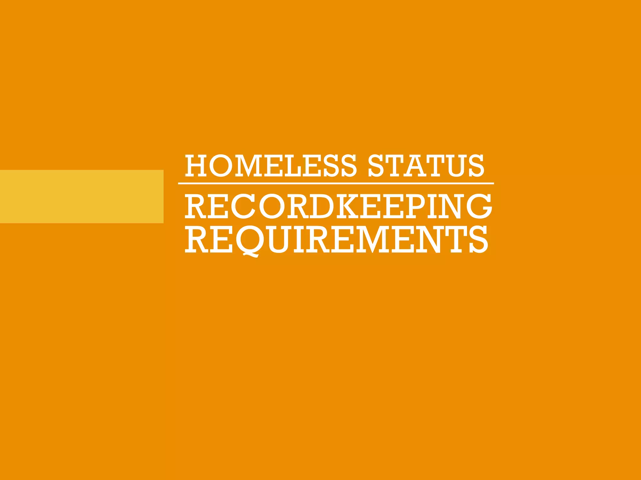 New Chronic Homelessness Definition | PDF | Medical Health