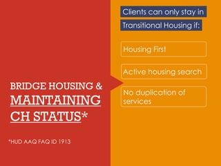 New Chronic Homelessness Definition | PDF | Medical Health