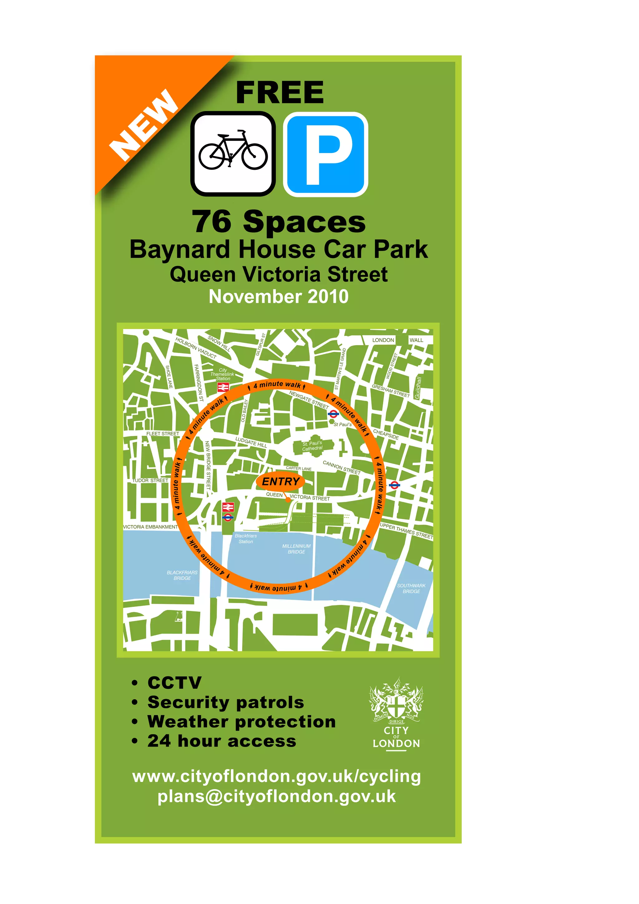 Baynard House bike parking | PDF