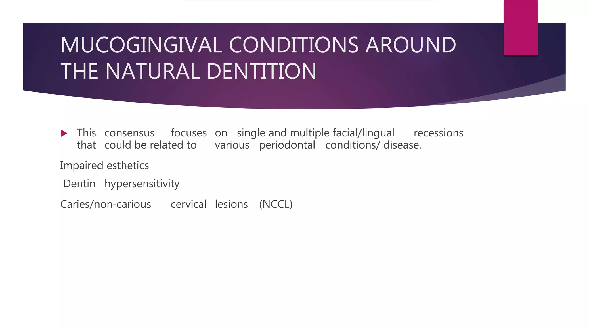New classification of periodontal disease | PPTX