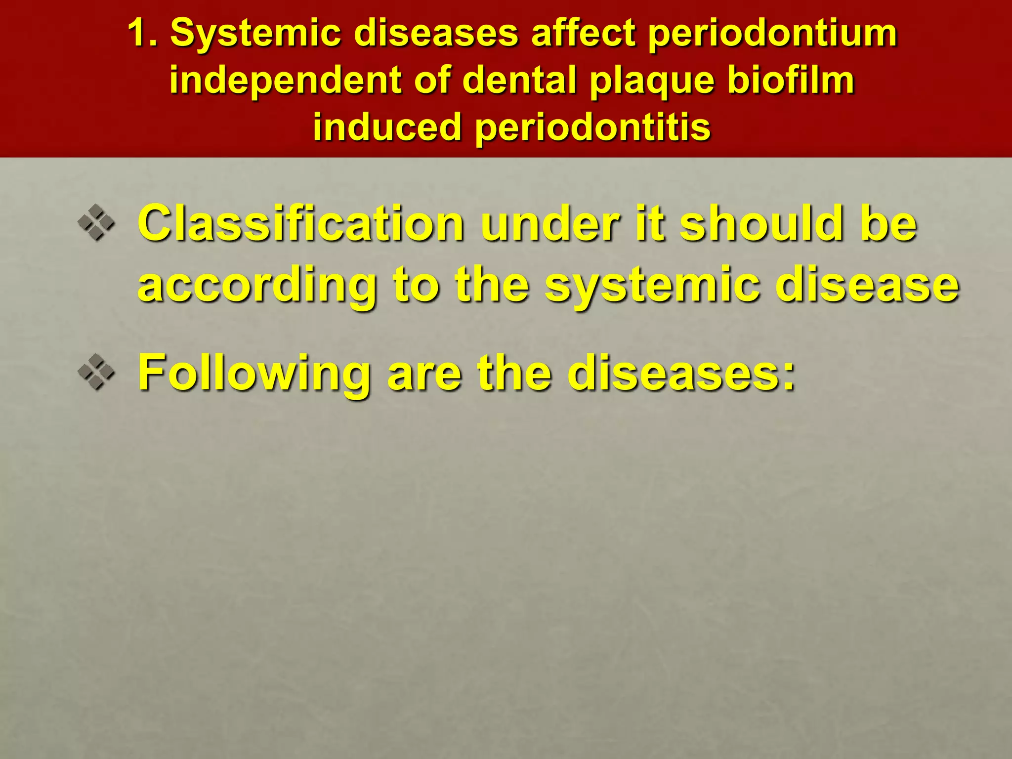 2017 classification of periodontal and periimpalnt diseases | PPT