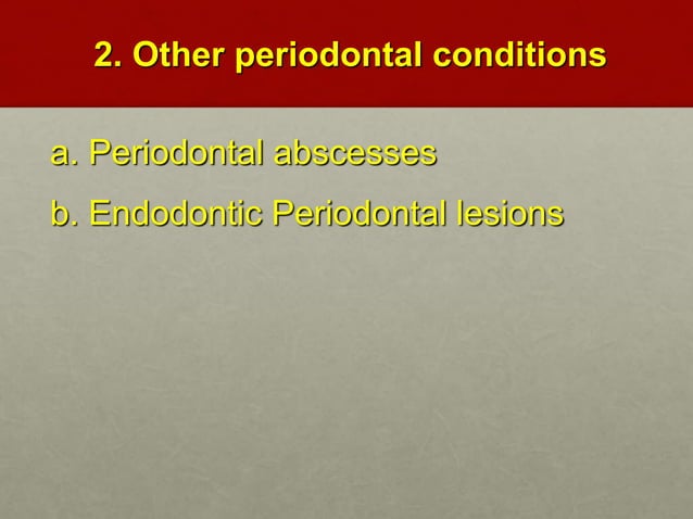 2017 classification of periodontal and periimpalnt diseases | PPT