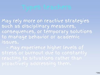 New Classroom Management Skills in Schools | PPT