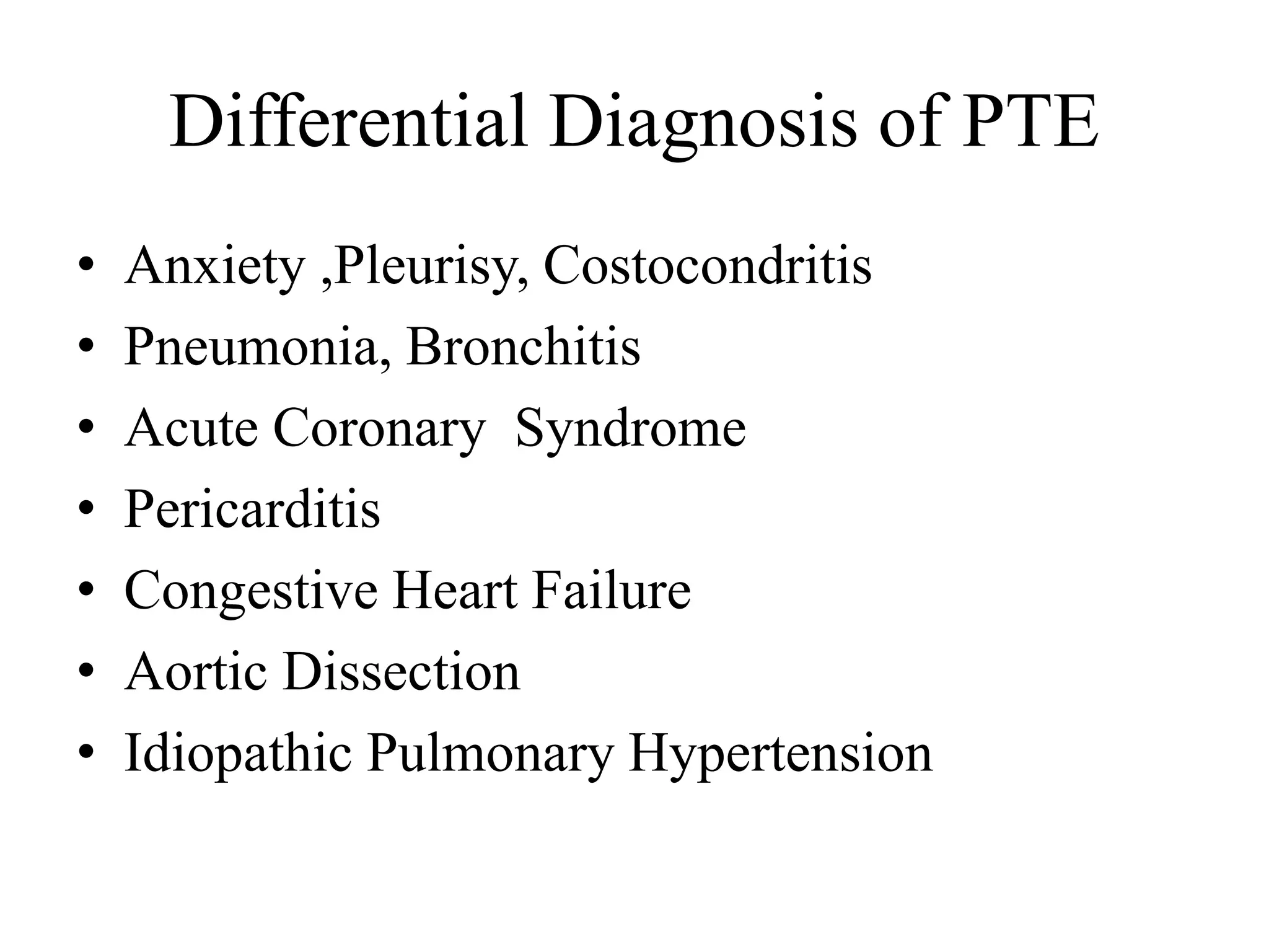 clinical aspects of pulmonary embolism | PPTX