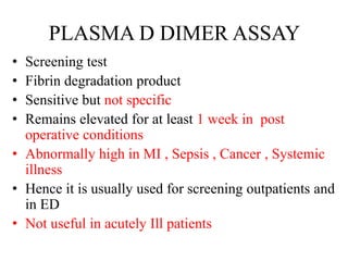 clinical aspects of pulmonary embolism | PPTX