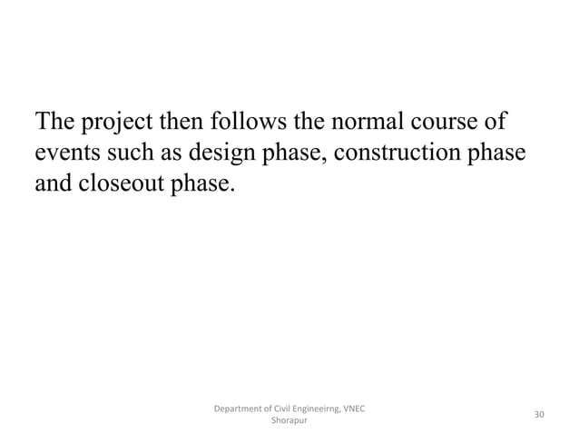 Management and Construction Project Formulation | PPTX | Civil ...