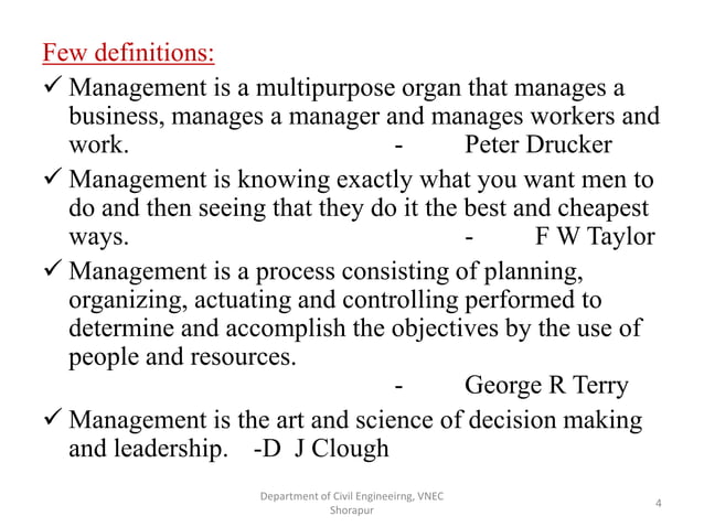 Management and Construction Project Formulation | PPTX | Civil ...
