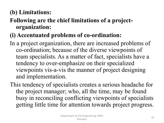 Management and Construction Project Formulation | PPTX | Civil ...