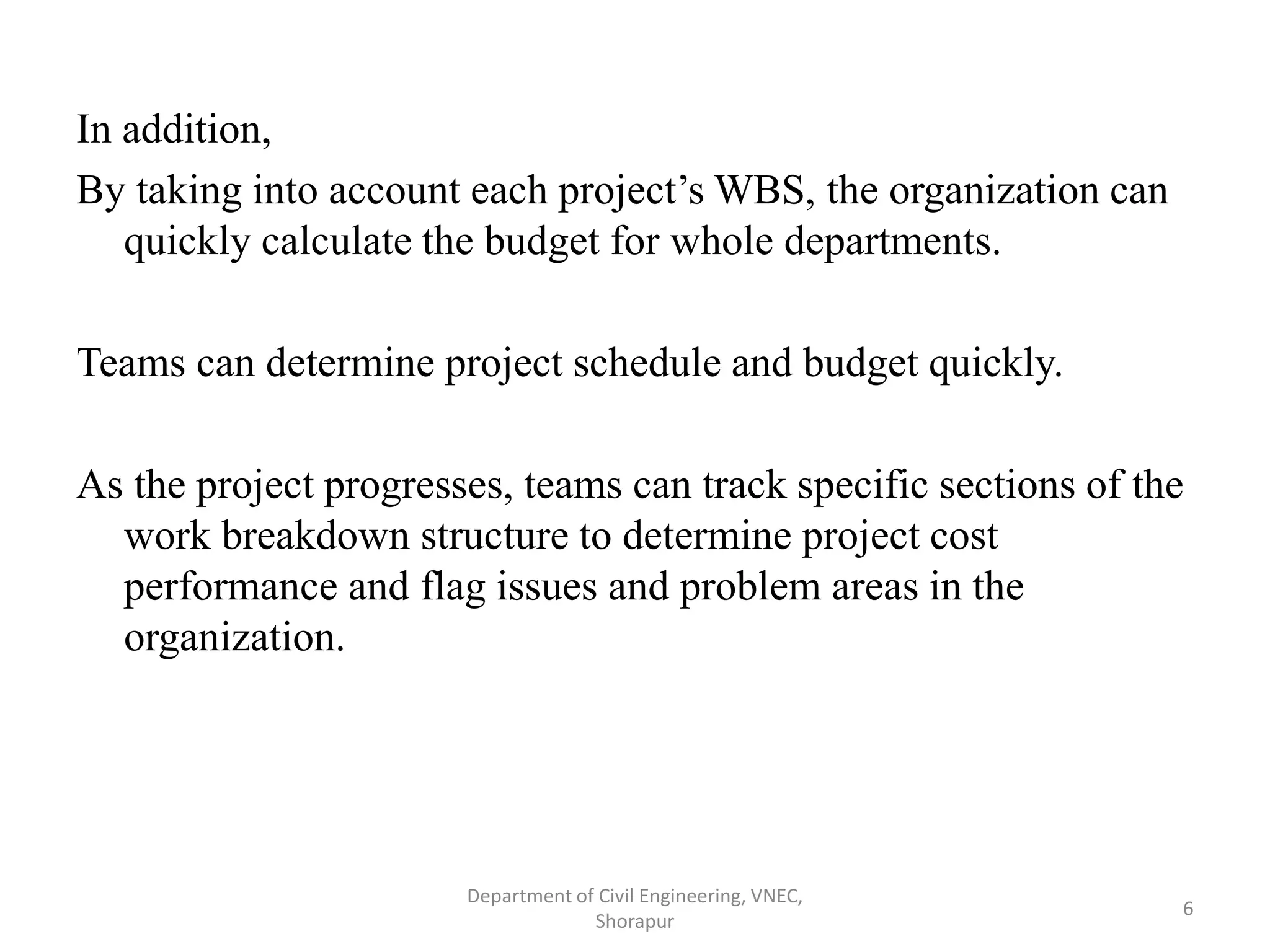 Project Management Techniques ( WBS & Critical Path Method ) | PPTX