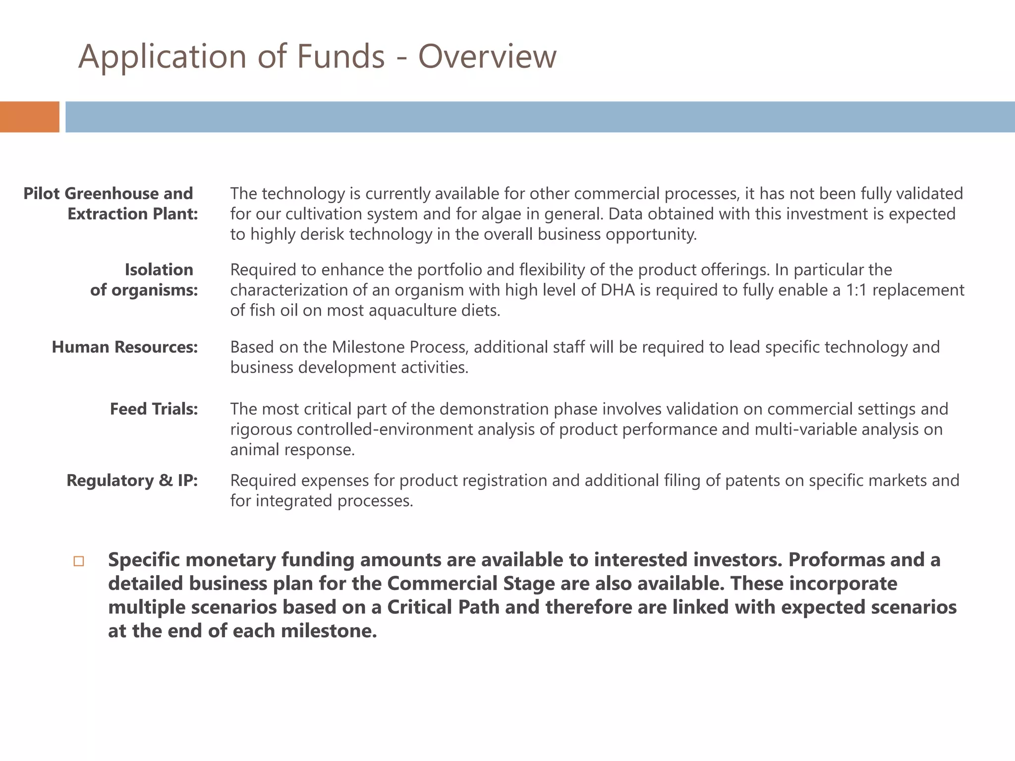 Fish-oil alternative business development | PPTX