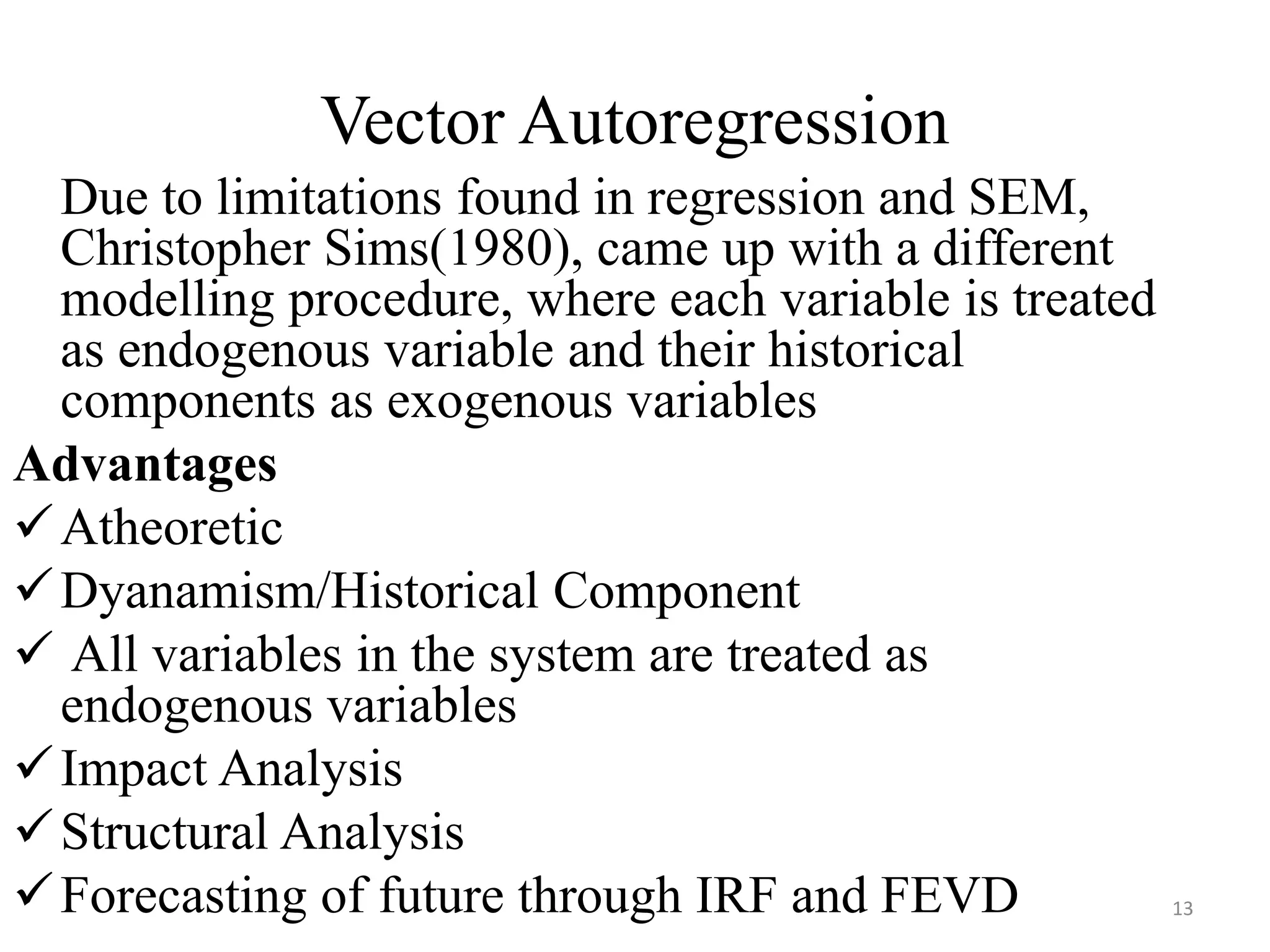 Time series and panel data in econometrics | PPT