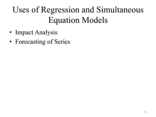 Time series and panel data in econometrics | PPT