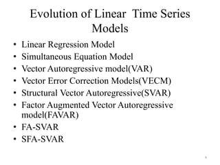Time series and panel data in econometrics | PPT