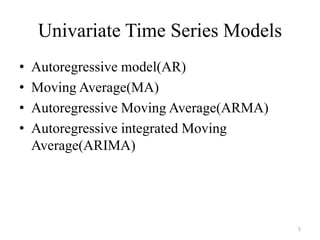 Time series and panel data in econometrics | PPT