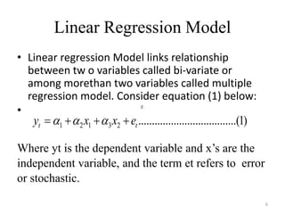 Time series and panel data in econometrics | PPT