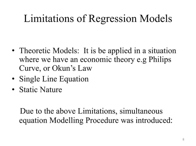 Time Series And Panel Data In Econometrics Ppt