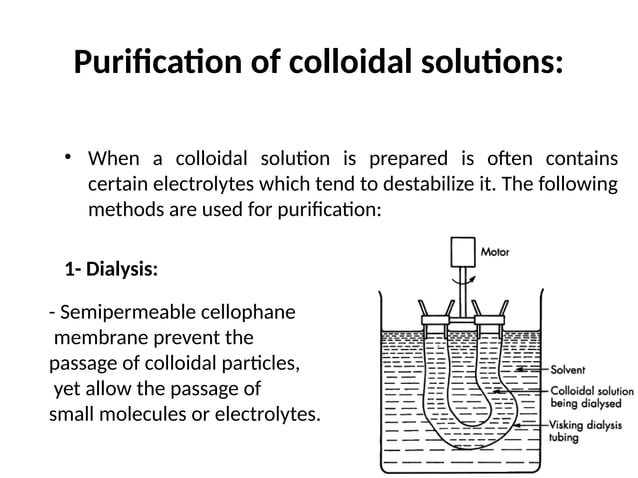 Colloid substance and its types and description. | PPTX