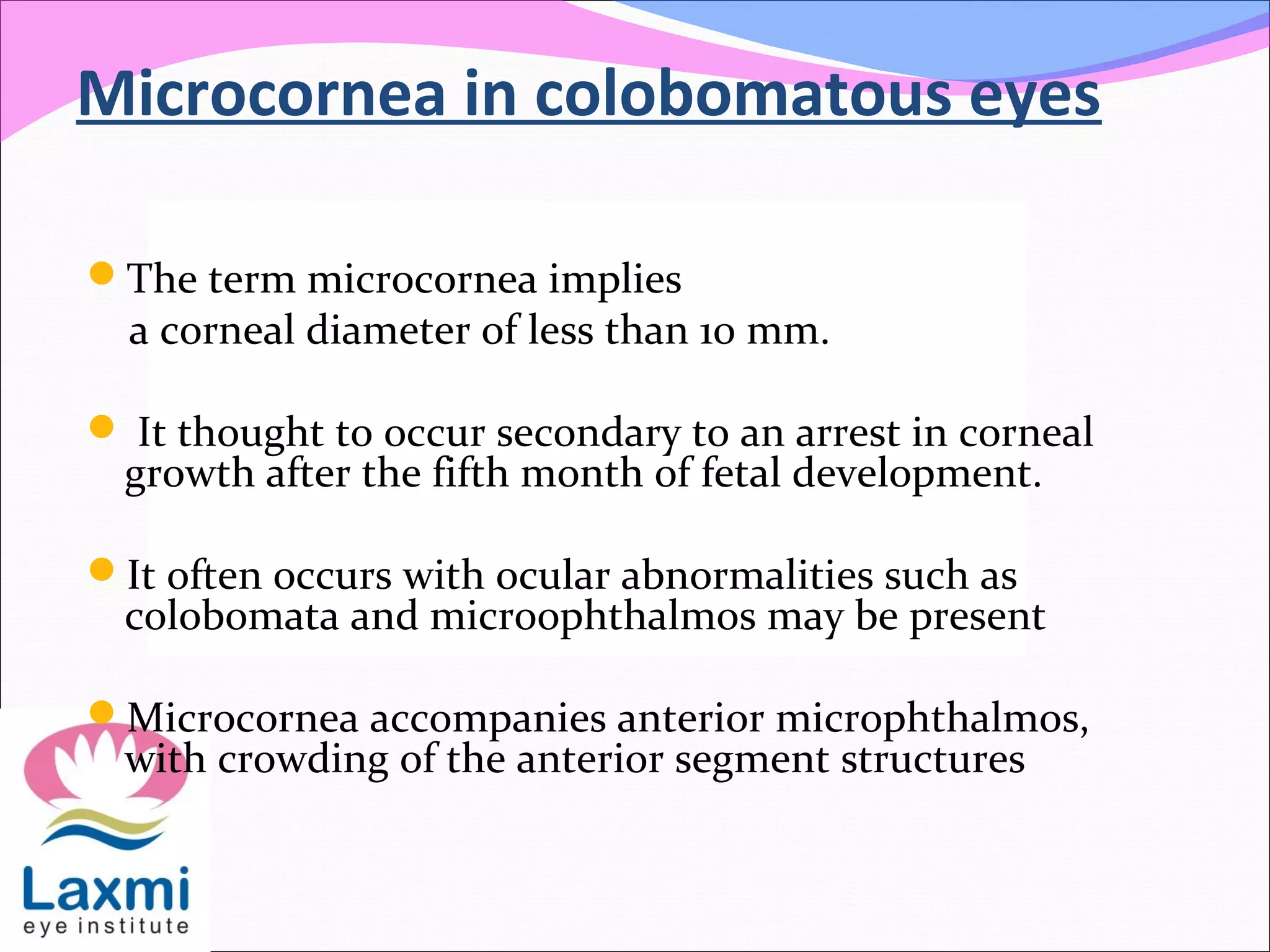 Choroidal coloboma | PPT