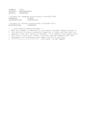 New comand autocad | PDF