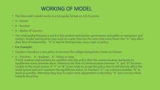 Newcomb’s Model of Communication.pptx123 | PPTX