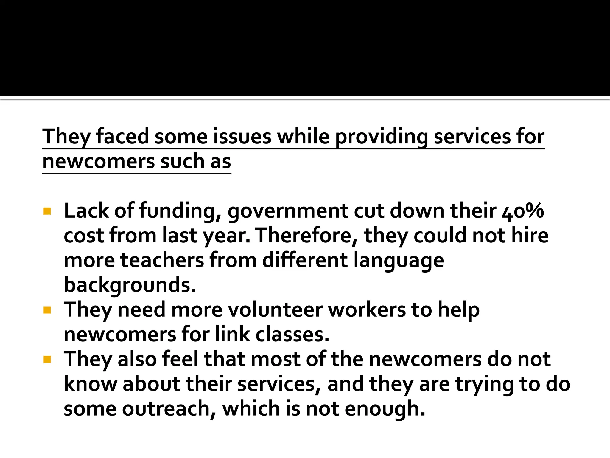 Newcomers in canada powerpoint | PDF