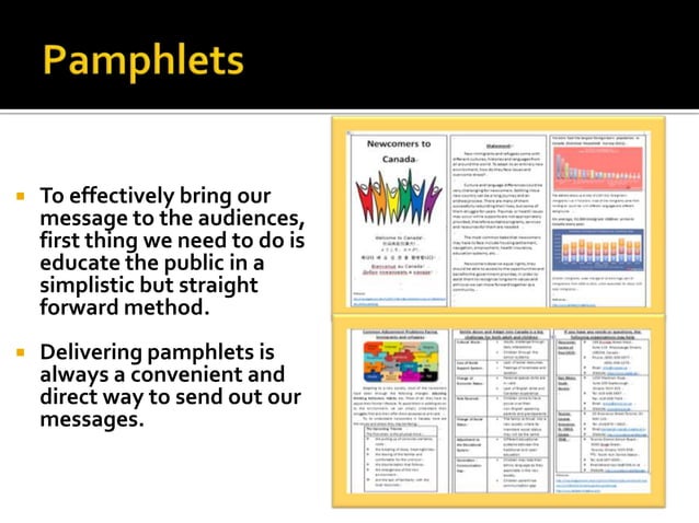 Newcomers in canada powerpoint final | PPTX