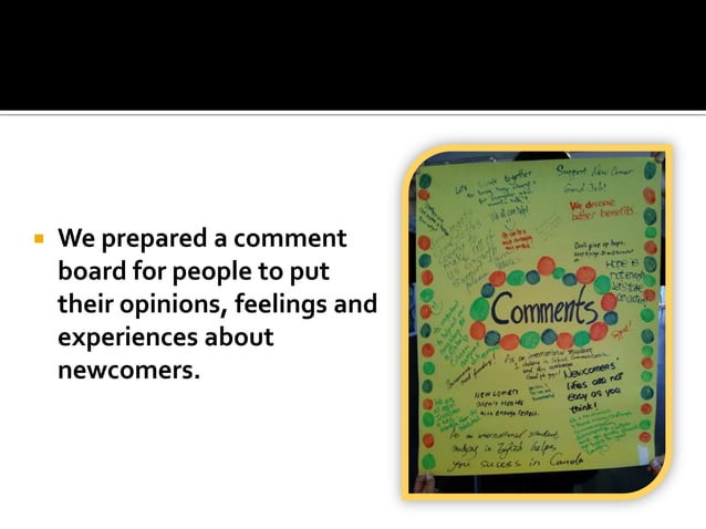 Newcomers in canada powerpoint final | PPTX