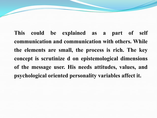 New communication model | PPTX