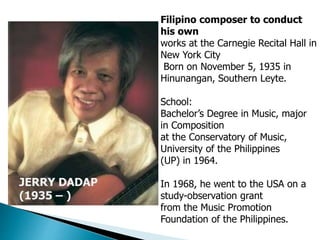 g10 3rd quarter New composers | PPT