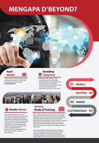 Company Profile PT. Dbeyond Kreatika Indonesia | PDF