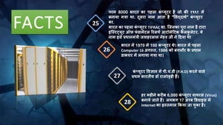 30 Amazing Computer Facts in Hindi | PPTX