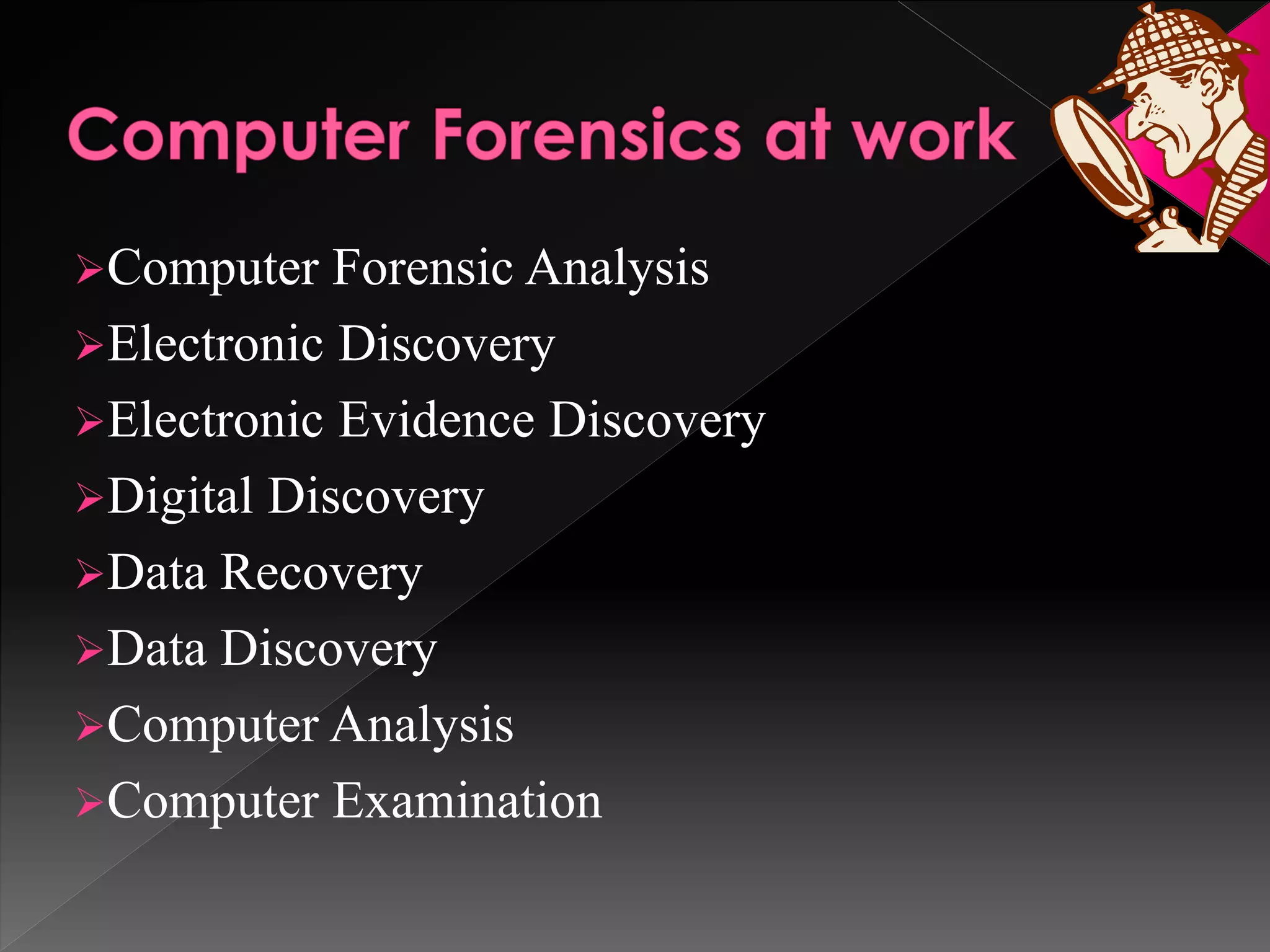 computer forensics | PPT