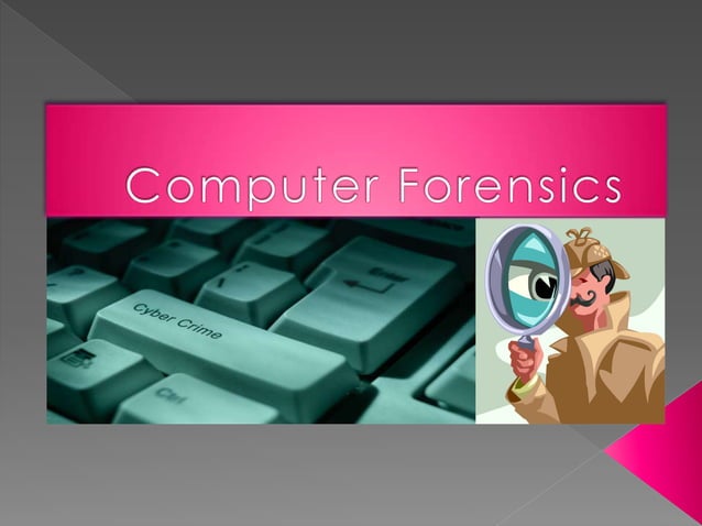 computer forensics | PPT
