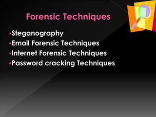 computer forensics | PPT
