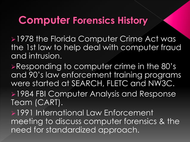 computer forensics | PPT