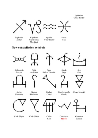 New constellation symbols ( from google.com ) | DOCX