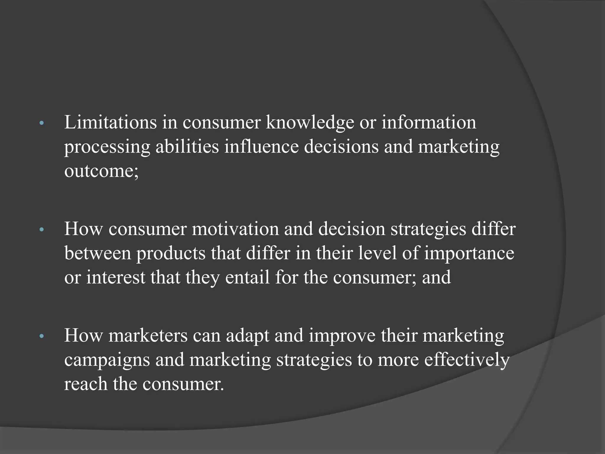 consumer behavior model | PPTX