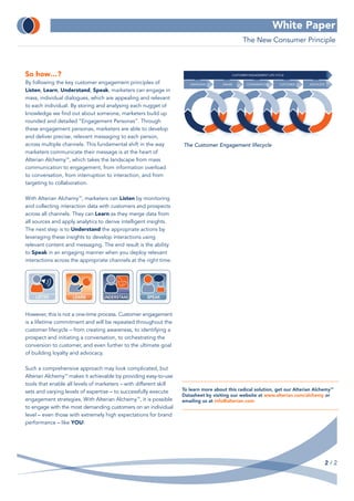 New Consumer Principle A4 | PDF