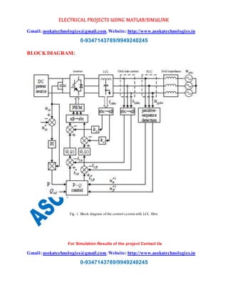 New control strategy for three phase grid-connected lcl inverters ...