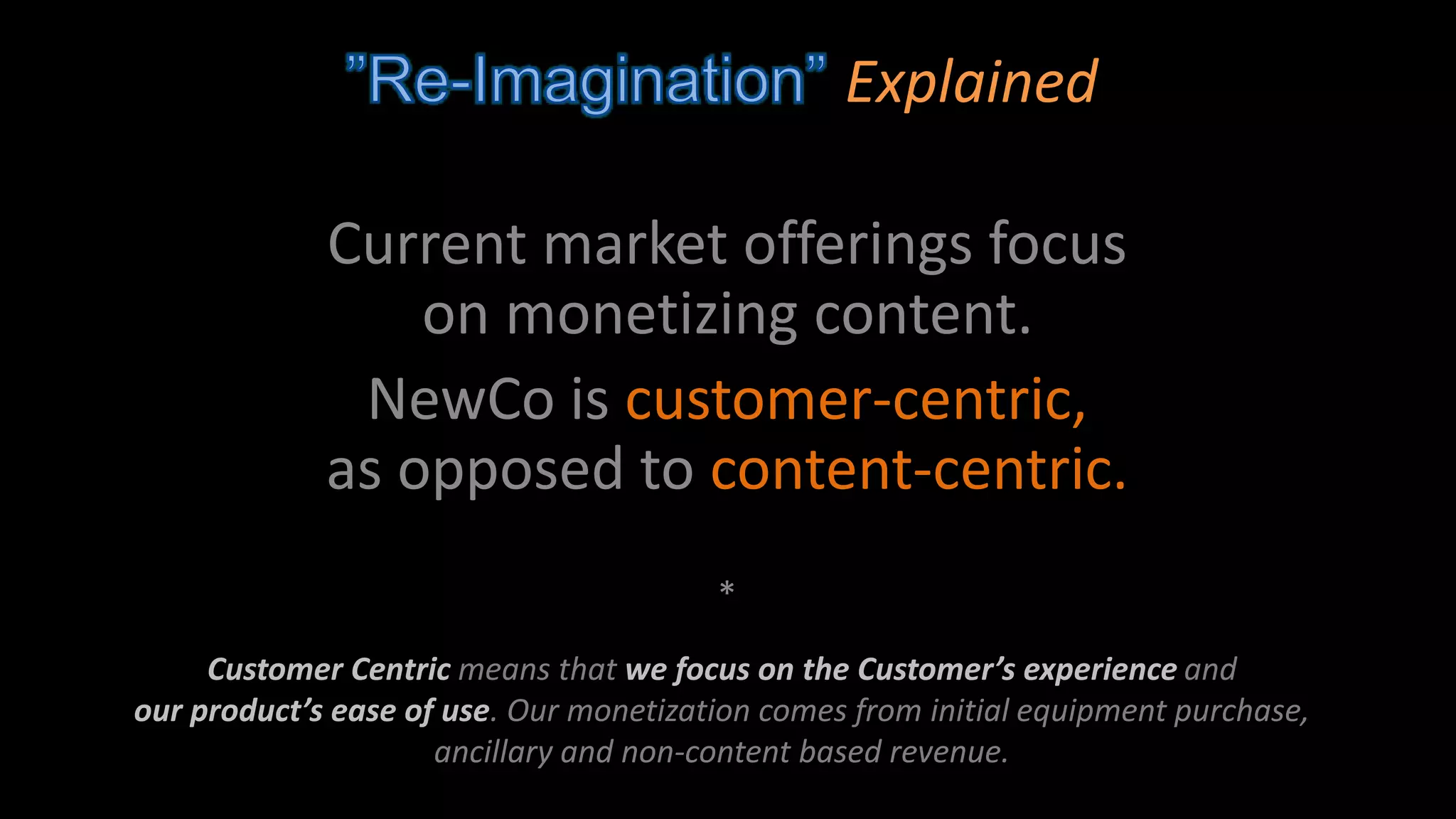 Screening Early Stage Tech Investors "Newco Presentation" | PPTX | Home ...
