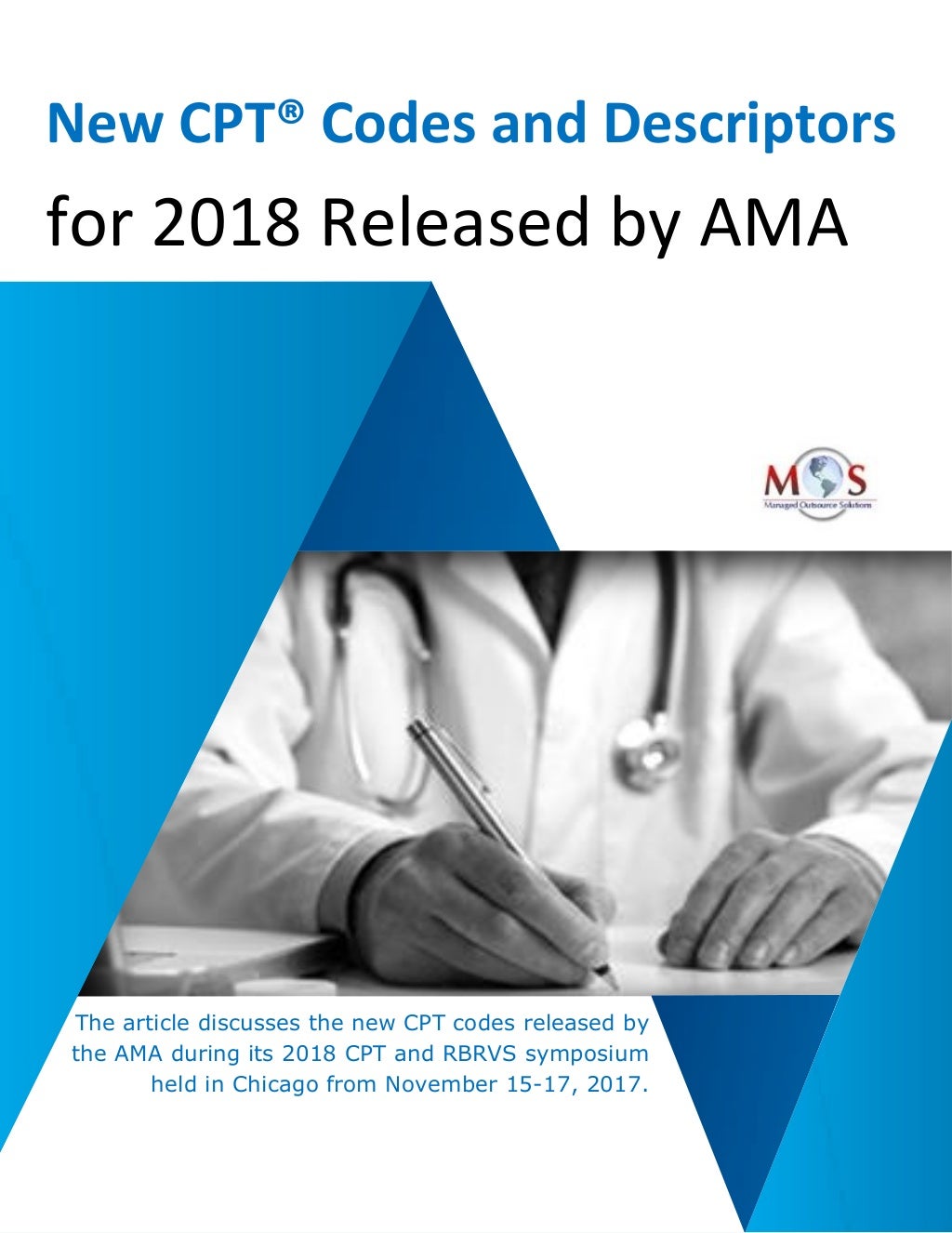 New CPT Codes And Descriptors For 2018 Released By AMA new-cpt-codes-and-descriptors-for-2018-released-by-ama