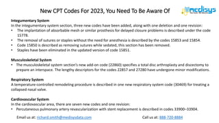 New CPT Codes For 2023, You Need To Be Aware Of.pdf