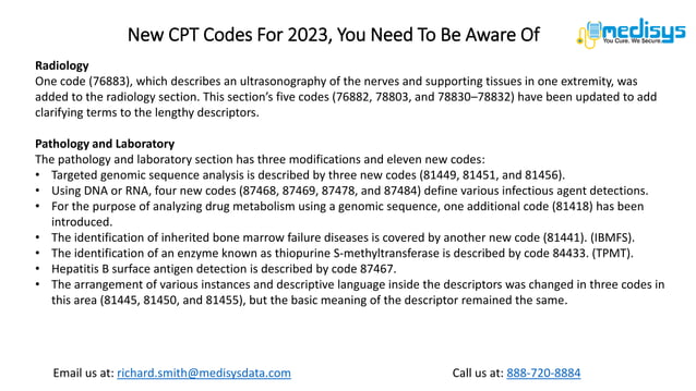 New CPT Codes For 2023, You Need To Be Aware Of.pdf