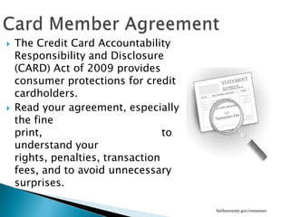 New Credit Card Rules | PPTX