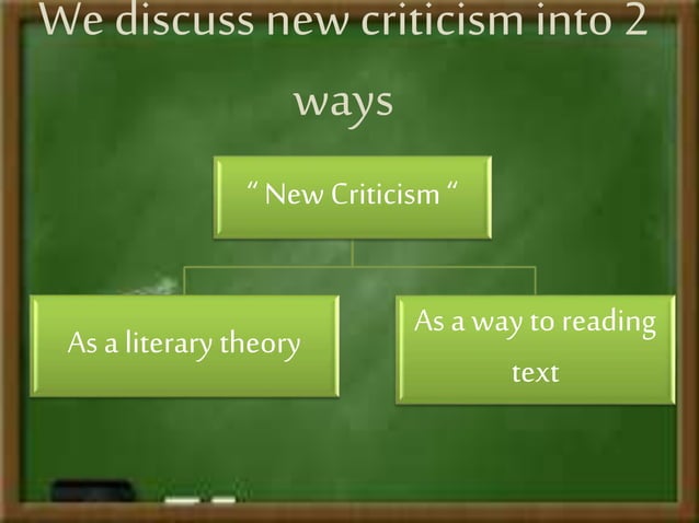 New criticism | PPT