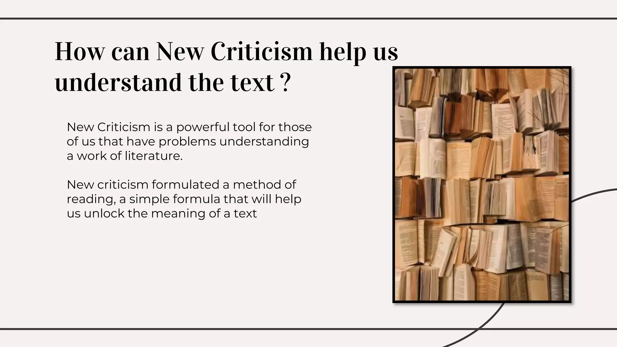 NEW CRITICISM AND CULTURAL MATERIALISM.pptx