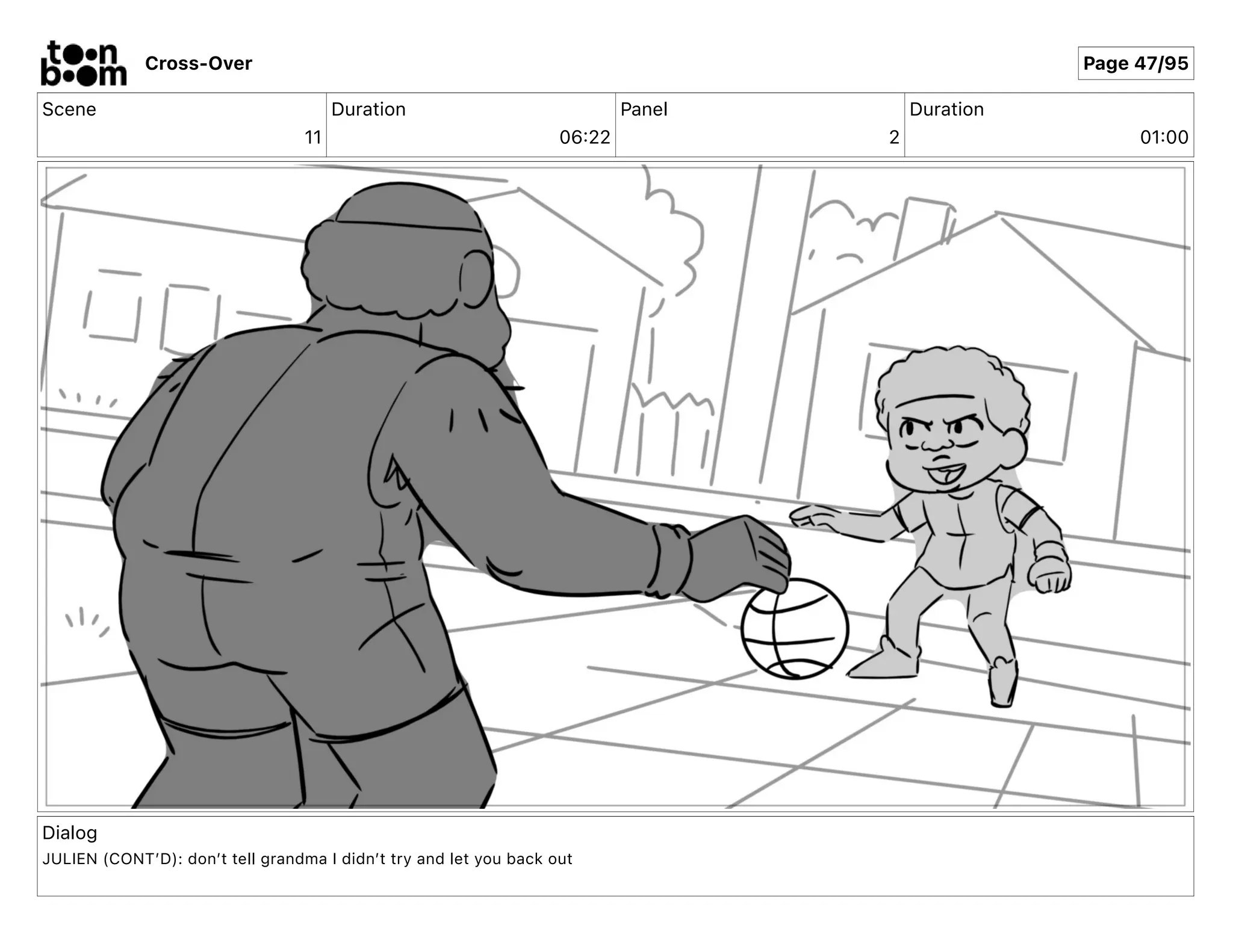 New_Cross_Over (Comedy storyboard sample) | PPT
