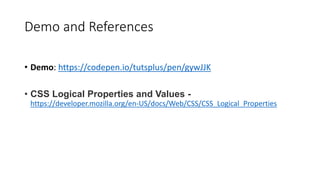 New CSS ways to control layout | PPT