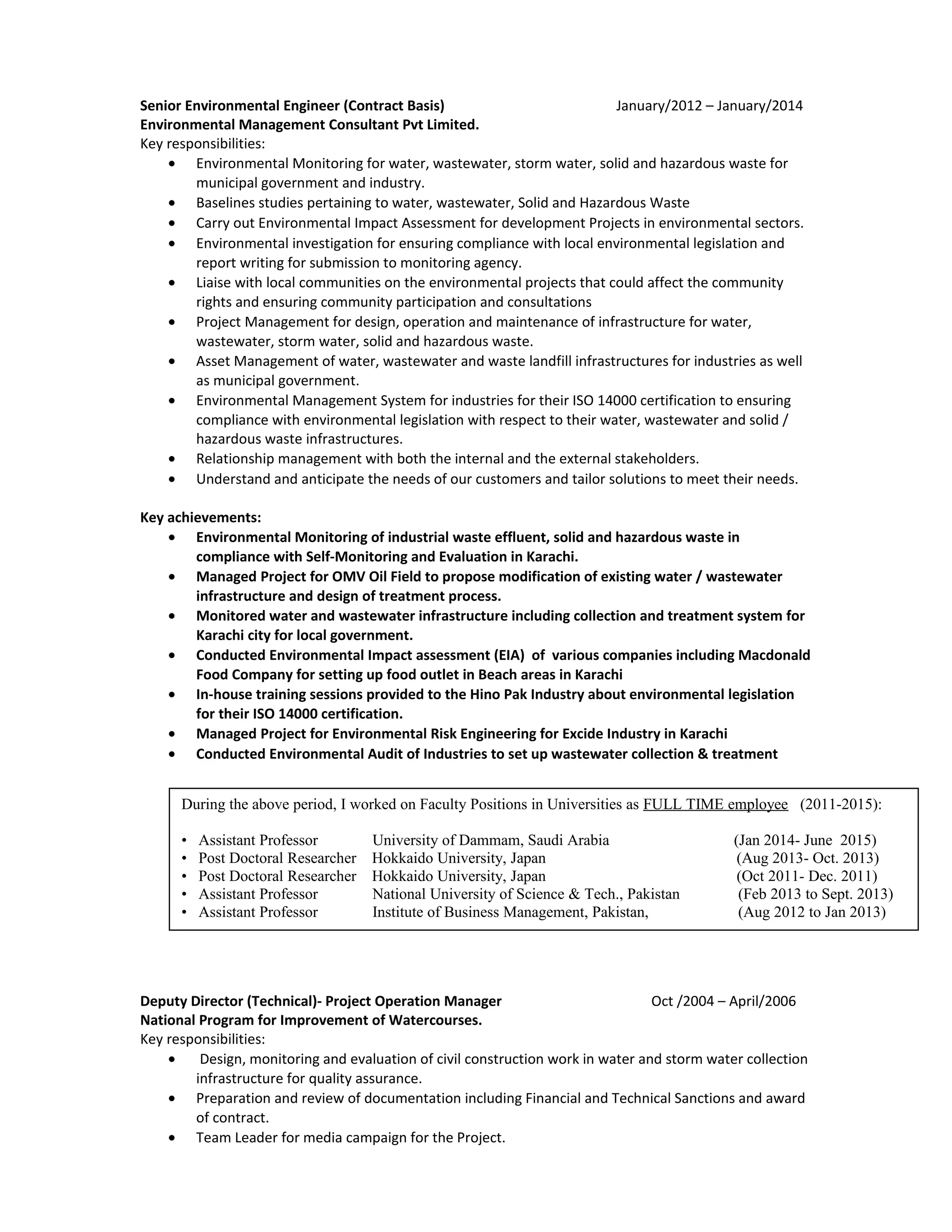 New cv muhammad | DOC
