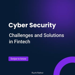 Cyber Security - Challenges and Solutions in Fintech | PDF | Internet ...